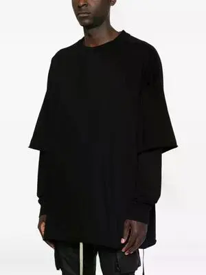 Rick Owens Layered-sleeve Oversized T-shirt
