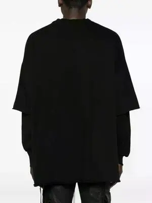 Rick Owens Layered-sleeve Oversized T-shirt