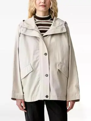Marc O'polo Hooded Button-front Jacket