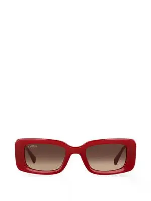 LANCEL Premier Flirt Rectangle-frame Sunglasses