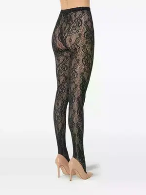 Wolford Floral Lace-mesh Tights