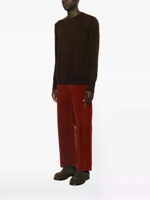 Eric Bompard Crew-neck Cashmere Sweater - Brown