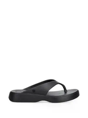 Melissa Logo-plaque Flip-flops - Black
