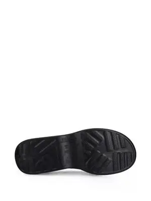 Melissa Logo Plaque Flip Flops - Black