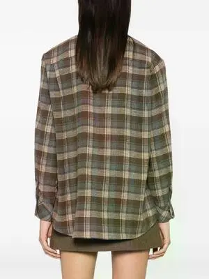 ELEH Checked Chest-pocket Shirt