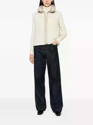 Herno Sequin-embellished Funnel-neck Gilet