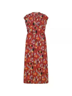 6397 Floral-print Midi Dress
