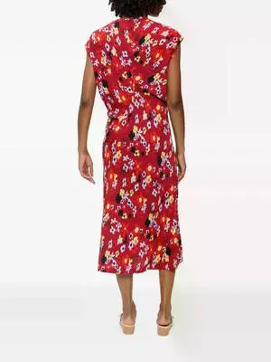 6397 Floral-print Midi Dress