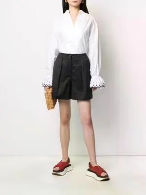 See By Chloé Flared-cuff Blouse
