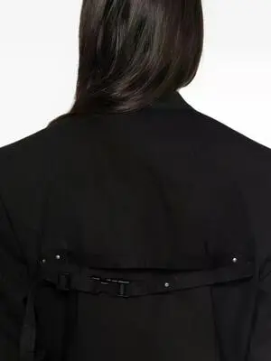 Rick Owens Buckle-strap Cropped Blazer