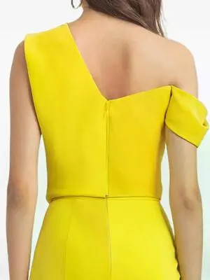 GEMY MAALOUF Asymmetrical Crepe Top