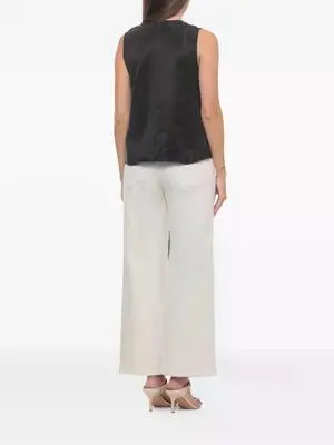EMME Draped V-neck Top