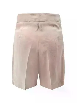 HEVO Pleated High-waist Tailored Shorts