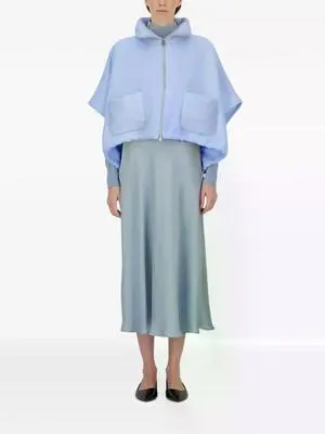 Herno Resort Kimono-sleeve Poncho