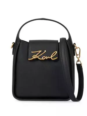 Karl Lagerfeld Small K/signature Crossbody Bag - Black