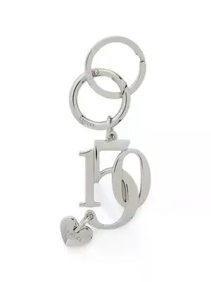 LANCEL Heart-pendant 150y Keyring - Silver
