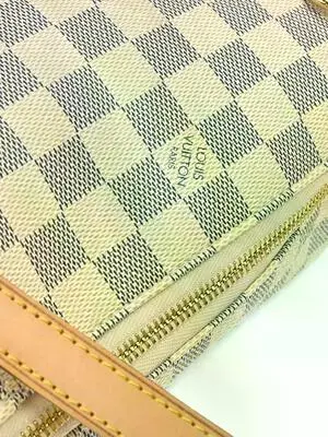 LOUIS VUITTON 2011 Mm Damier Azur Totally Tote Bag - Neutrals