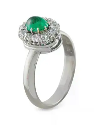 LB EXCLUSIVE Emerald And Diamond Ring