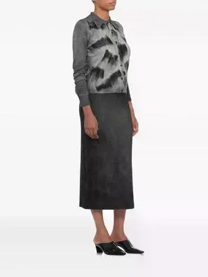 Avant Toi Patterned Cardigan