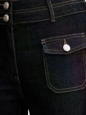 MORGAN Flap-pocket Flared Jeans
