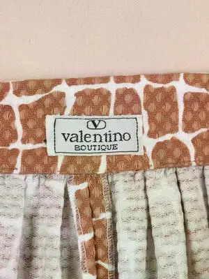 Valentino Garavani Giraffe-print Cargo Skirt