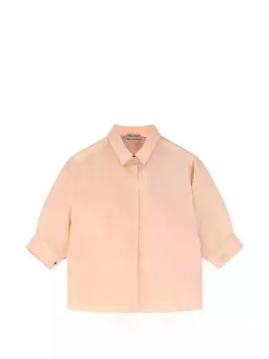 Alberta Ferretti Puff-sleeve Shirt - Neutrals