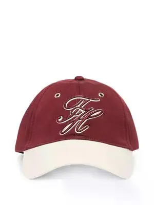 Tommy Hilfiger Logo-embroidered Cap - Red