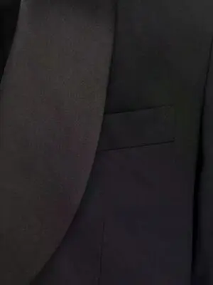 Tagliatore Satin-trim Wool Suit