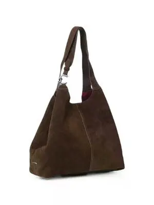 COCCINELLE Suede Leather Tote Bag