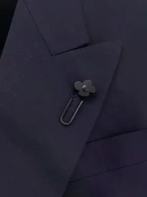 LARDINI Double-breasted Tuxedo Blazer