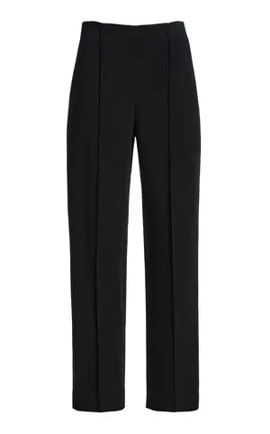 RÓHE Tailored Cigarette Straight Leg Pants - Black