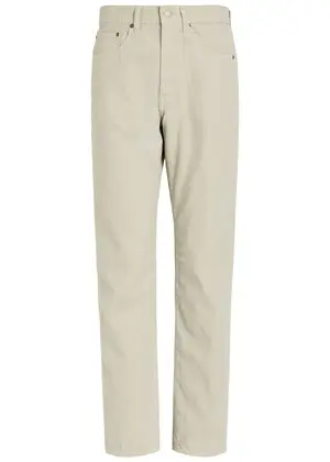 Polo Ralph Lauren Straight-leg Corduroy Trousers - Light Grey
