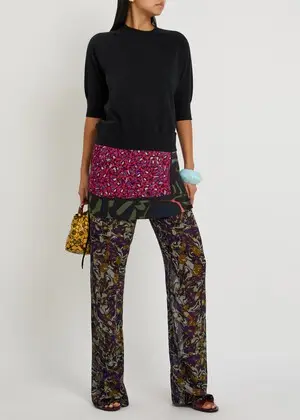 Dries Van Noten Tuan Merino Wool Top