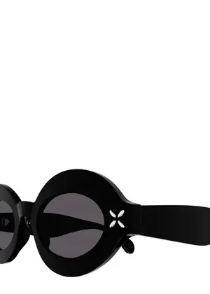 Alaïa Azzedine Oval-frame Sunglasses