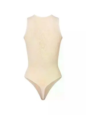 Wolford Infinite Rose Net Bodysuit