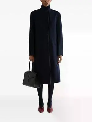 JIL SANDER Long-sleeved Coat - Blue