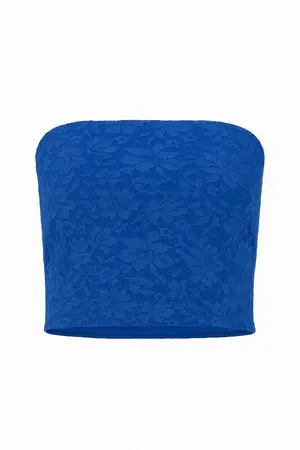 CONQUISTA Lace Bandeau Royal - Blue