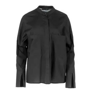 CONQUISTA Pocket Detail Shirt - Black