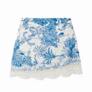 EFFEI Alavida Mini Skirt - Blue