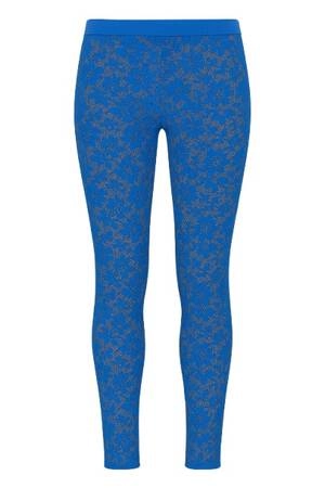 CONQUISTA Lace Leggings Royal - Blue