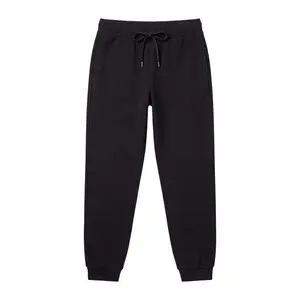 BRODIE CASHMERE Piping Detail Cuffed Jogger - Black