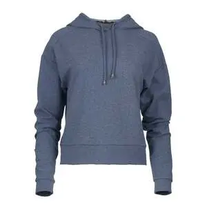 CONQUISTA Indigo Mélange Hooded Sweatshirt
