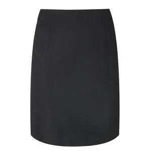 CONQUISTA Boucle Wool Coat Fabric Mini Skirt - Black