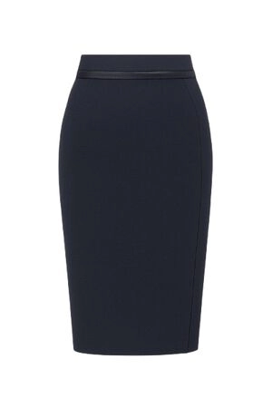 CONQUISTA Pencil Skirt - Blue