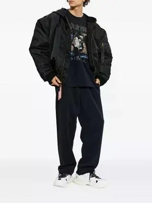 Vetements Graphic-print Long-sleeve T-shirt
