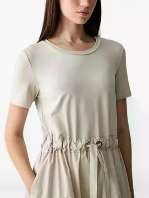 Joseph Ribkoff Maxi Dress With Drawstring Waist
