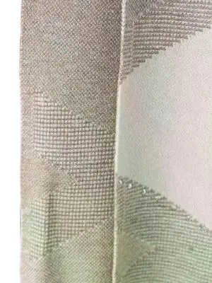 Joseph Ribkoff Geometric-pattern Pompom Scarf