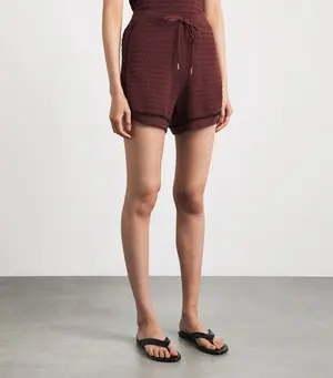 Varley Cotton Knit Morden Shorts