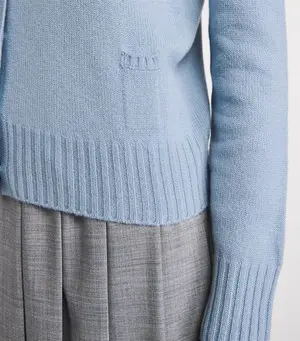 Agnona Cashmere Lipstick Cardigan