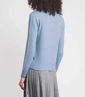 Agnona Cashmere Lipstick Cardigan